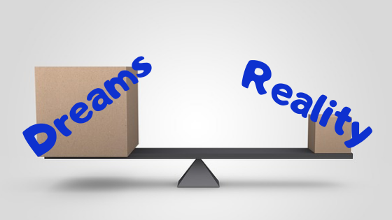 A balance between dreams and reality – In my world